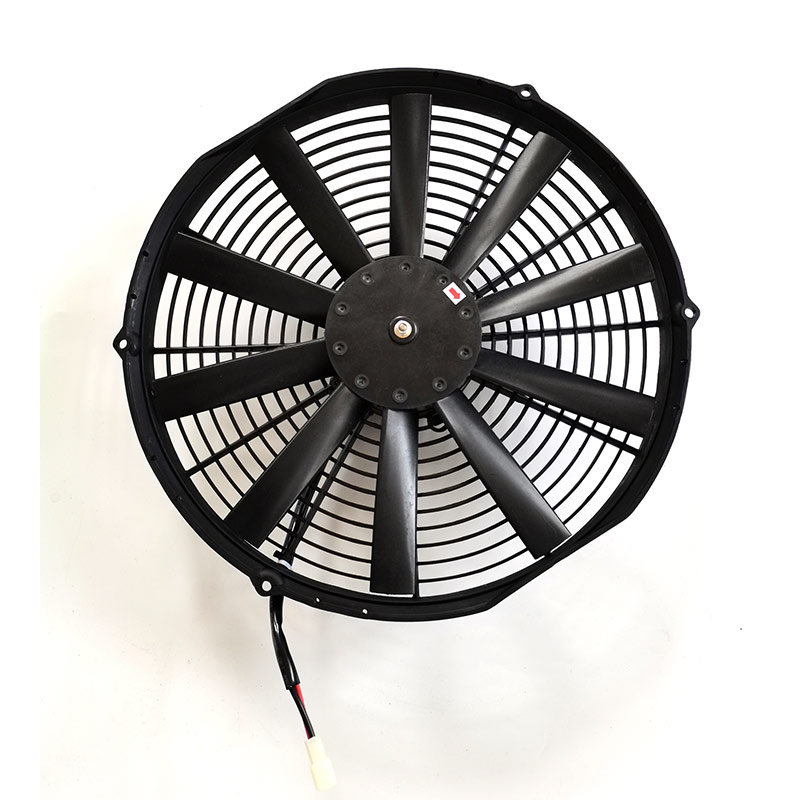 Auto air conditioner fan motor 14"_AXIAL FANS_Products_Wuhu Haihan Imp ...